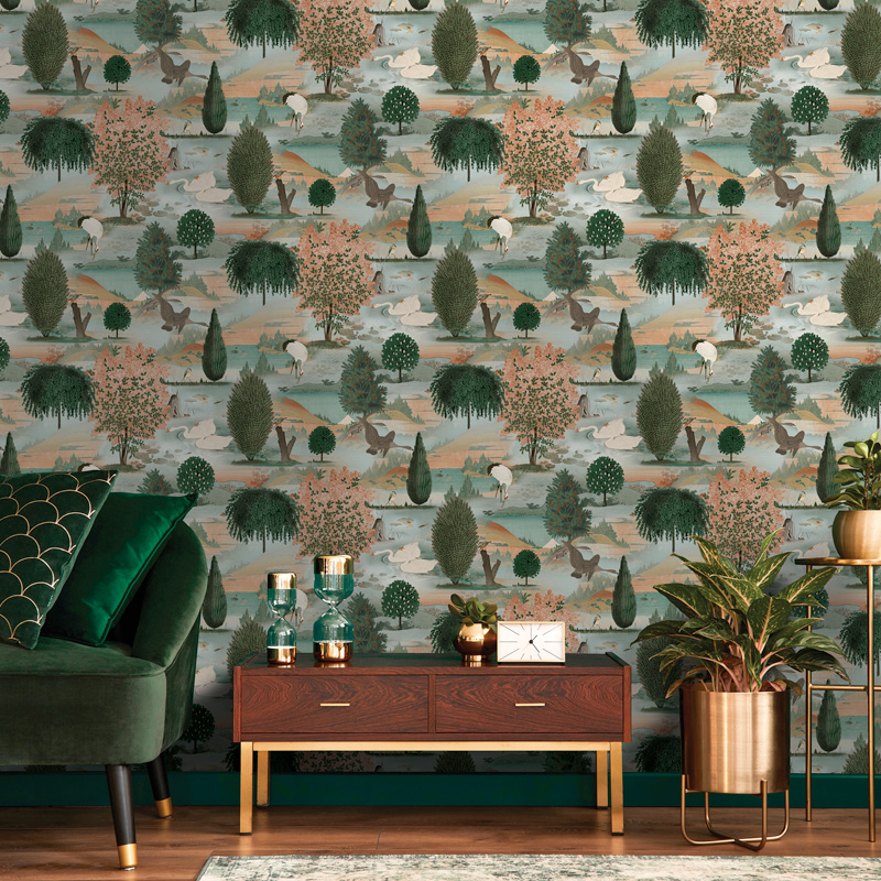 Papeles pintados con diseños exclusivos colección Xanadu de Holden ...