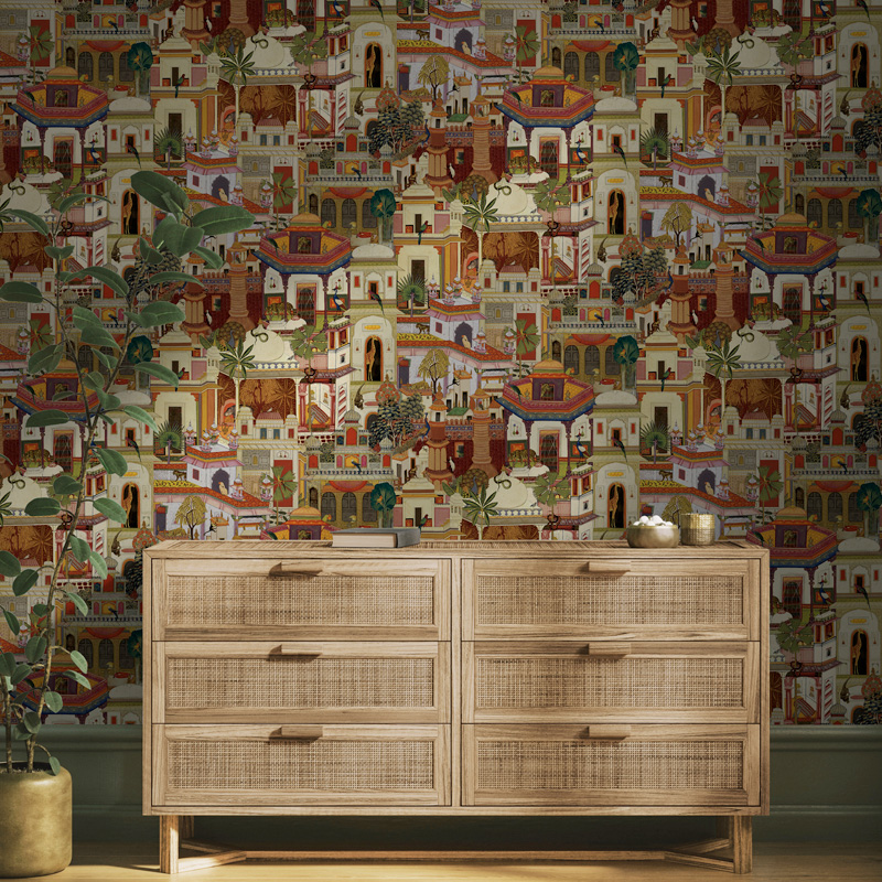 Papeles pintados con diseños exclusivos colección Xanadu de Holden ...